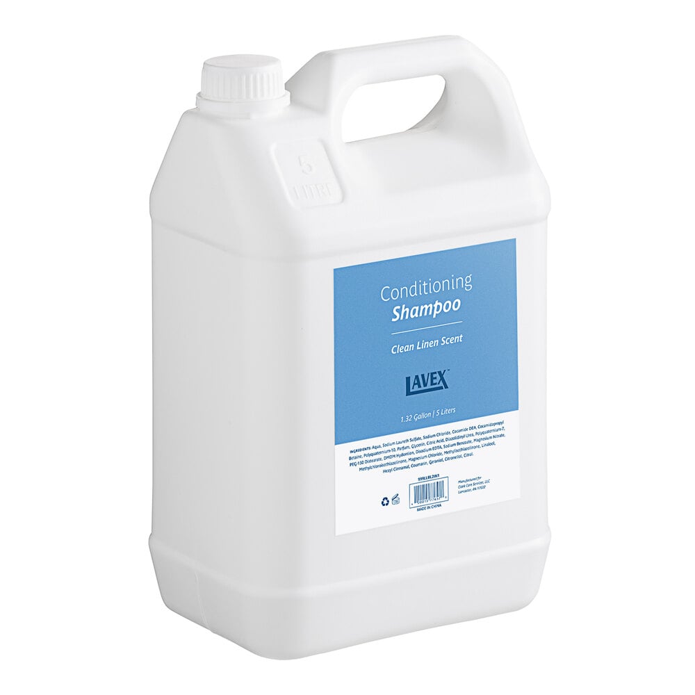Lavex 1.32 Gallon Hotel and Motel Conditioning Shampoo