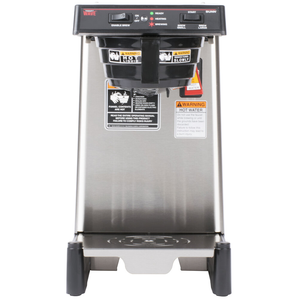 Bunn 39900.0006 SmartWAVE 15-S-APS Low Profile Automatic Airpot Coffee ...