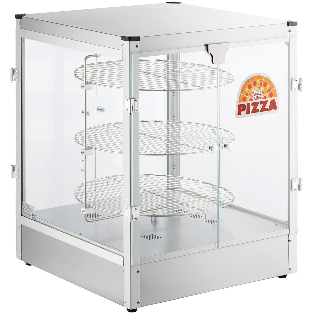 Carnival King HPWR-18D2 18" Full Service Pizza Display Warmer ...