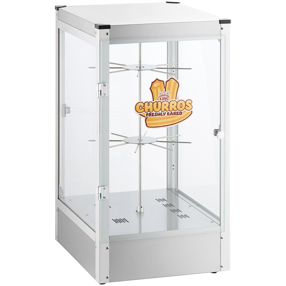 Carnival King HCW-12D2 12" Full Service Churro Display Warmer ...