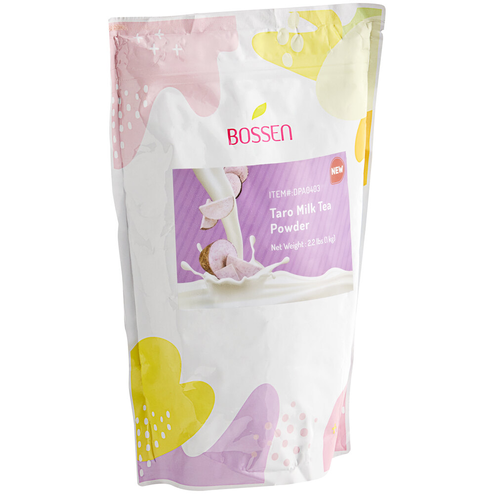 Bossen All-in-One Taro Milk Tea Powder Mix 2.2 lb.