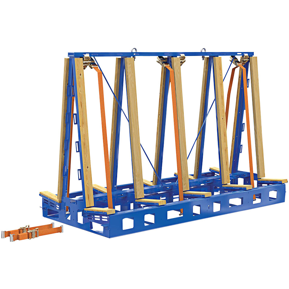 Vestil 97" x 43 1/2" Slab Transport Rack STR-S-9764-4 - 4,000 lb. Capacity