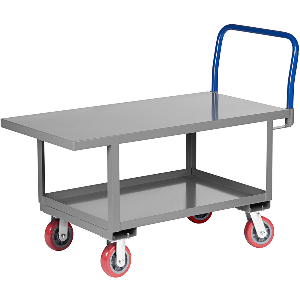 Little Giant 24" x 60" Ergonomic Work Height Platform Truck with Lower ...