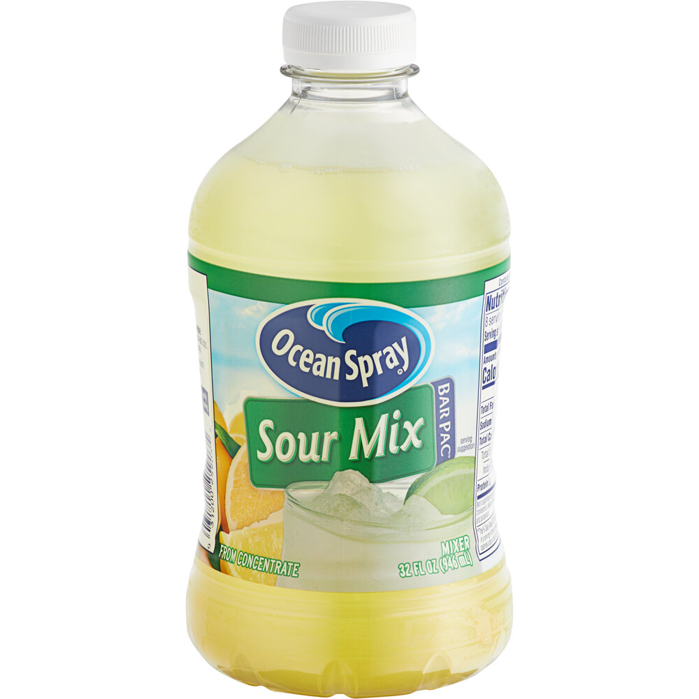 Ocean Spray Sour Mix 32 fl. oz. - 12/Case