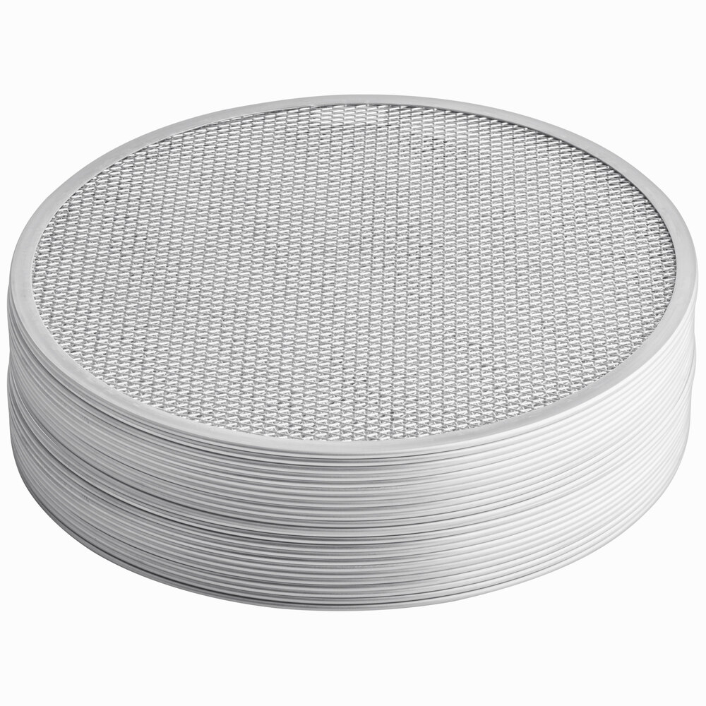 Choice Bulk 14" Aluminum Pizza Screen - 24/Case