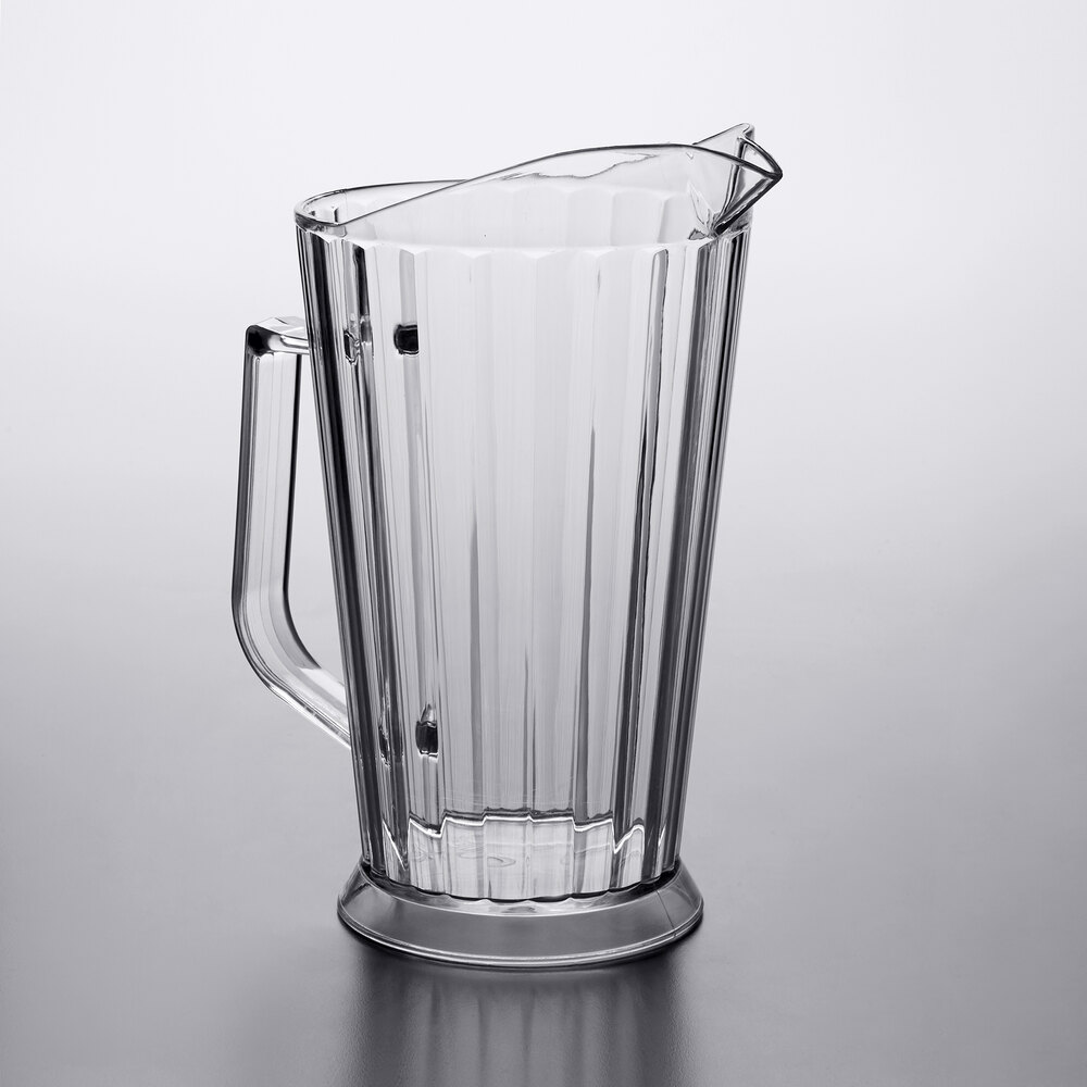 Plastic Beer Pitcher, 60oz by Choice at WebstaurantStore