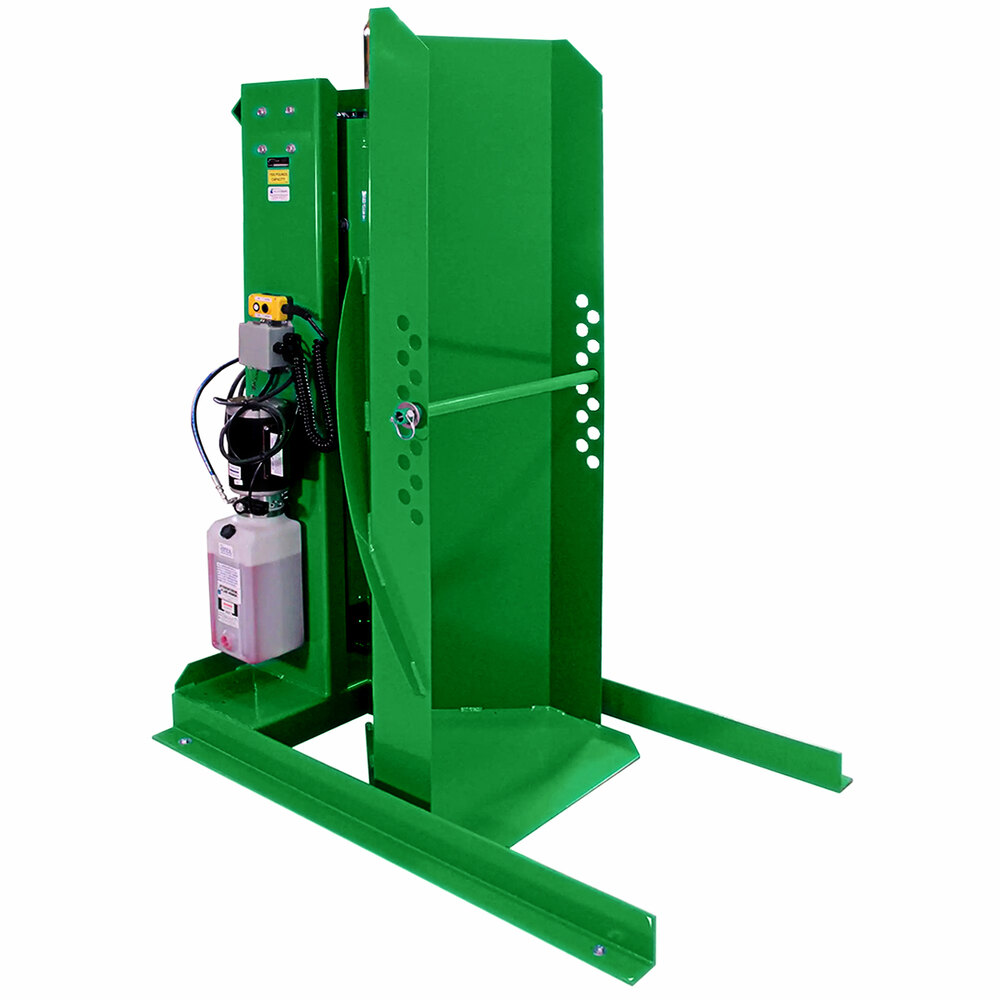 Valley Craft 1,500 lb. 36" Single-Stage Stationary Drum Dumper F80163A3