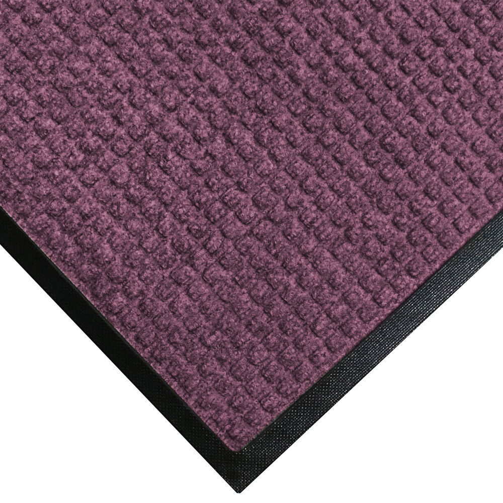 M+A Matting WaterHog Classic 3' x 4' Bordeaux Mat with Classic Rubber ...
