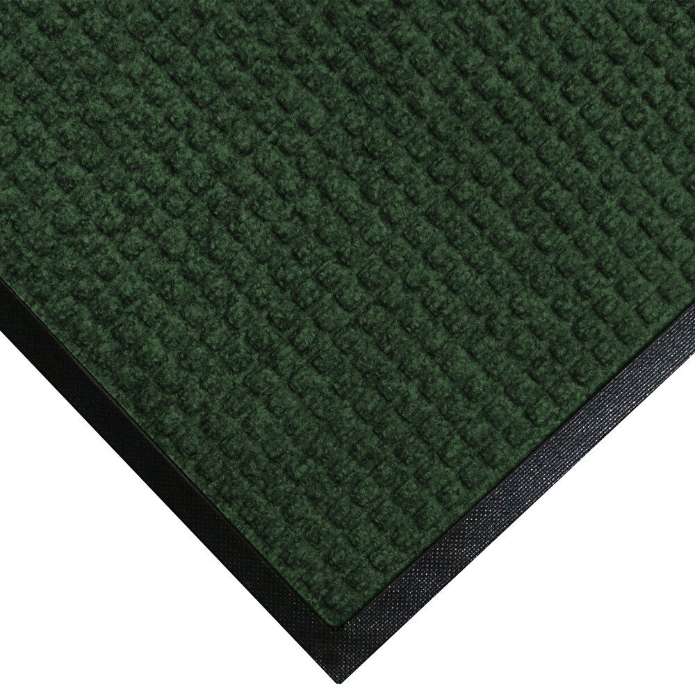 M+A Matting WaterHog Classic 4' x 10' Evergreen Mat with Classic Rubber ...
