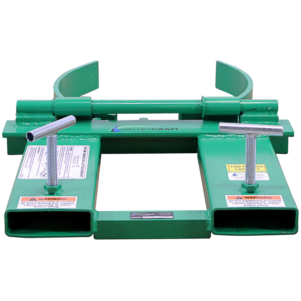 Valley Craft 1,500 lb. Steel Auto Grip Forklift Attachment F89743