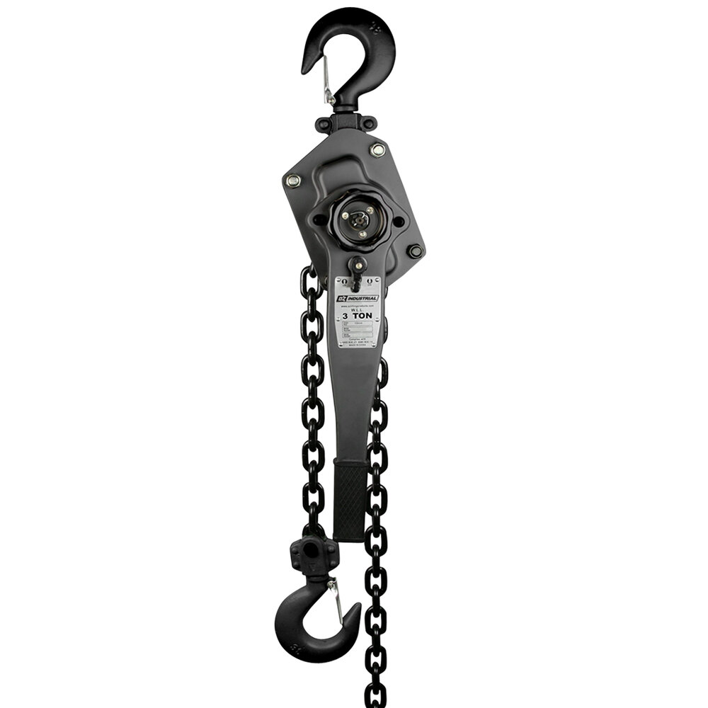 OZ Lifting Products Industrial Series 3 Ton Manual Lever Hoist with 10 ...