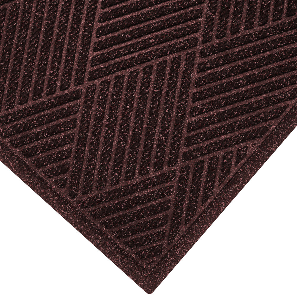 M+A Matting WaterHog Eco Premier 4' x 10' Maroon Mat with Fashion ...
