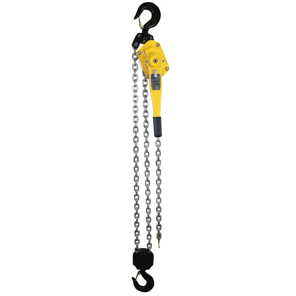 OZ Lifting Products 6 Ton Premium Lever Chain Hoist with 15' Lift OZ600 ...