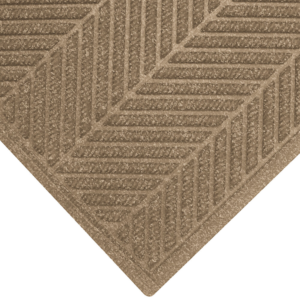 M+A Matting WaterHog Eco Elite Fashion 3' x 8' 6" Khaki Mat with ...