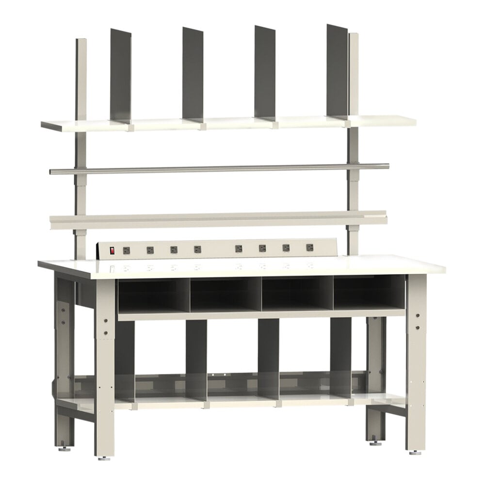 BenchPro Roosevelt Series 30" x 60" Formica Laminate Top Adjustable ...