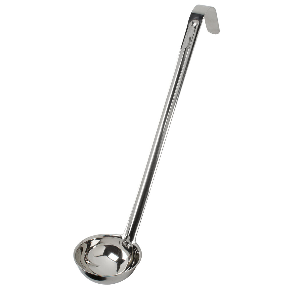 6 oz. One-Piece Stainless Steel Ladle