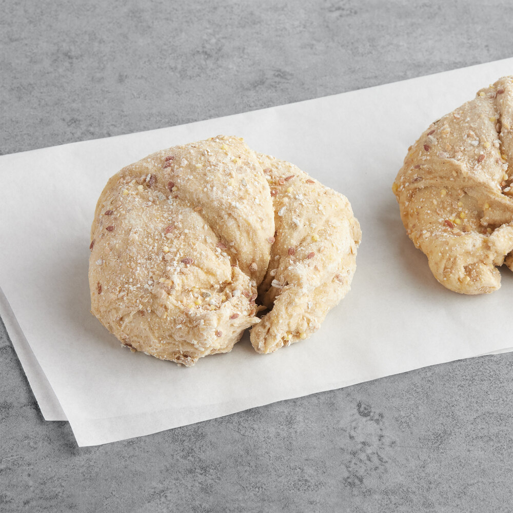 Bridor Ready to Bake Curved Multigrain Croissant 3.53 oz. - 54/Case