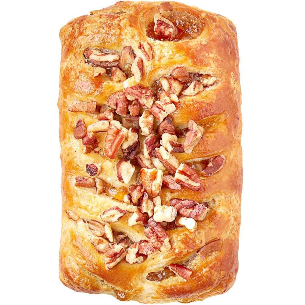 Bridor Ready to Bake Maple Pecan Danish 3.17 oz. - 40/Case