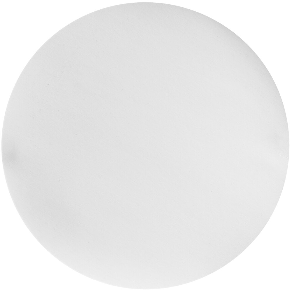 Choice 10" Round Foil-Laminated Board Lid - 250/Case