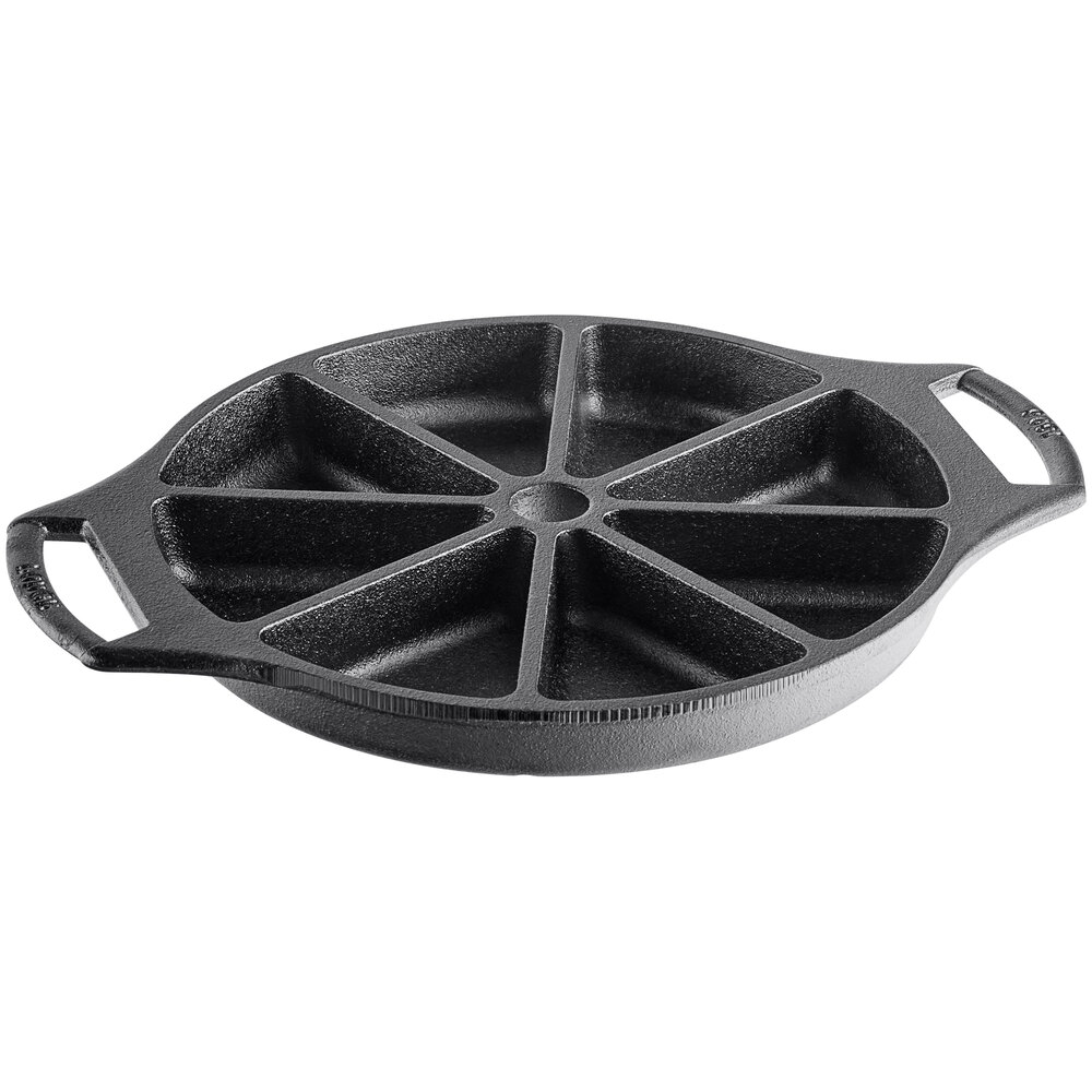 Lodge 8 Slot Pre-Seasoned Cast Iron Wedge Pan BW8WP