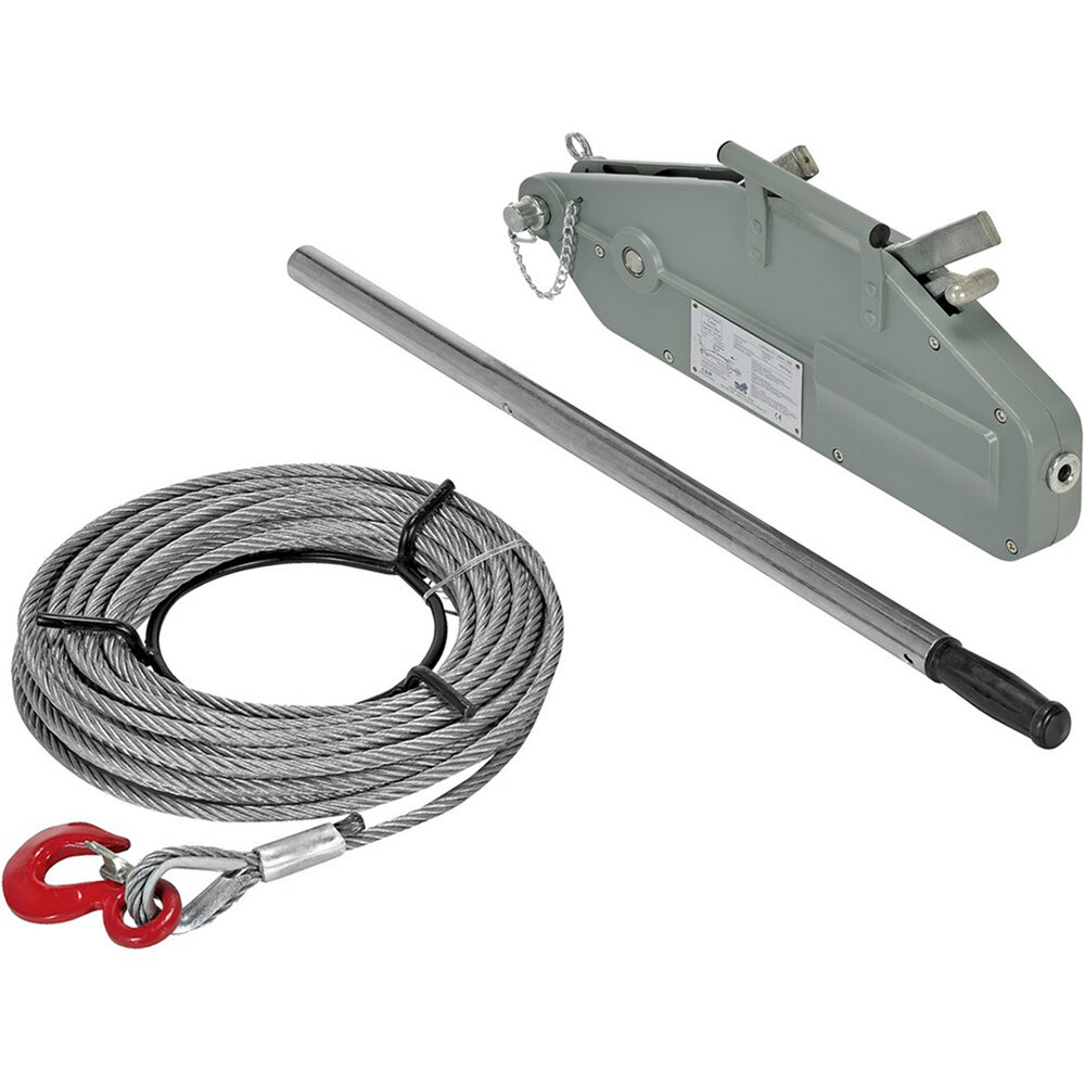 Vestil 21 1/2" x 3 3/4" x 44" Steel Long Reach Cable Puller CP-30 ...