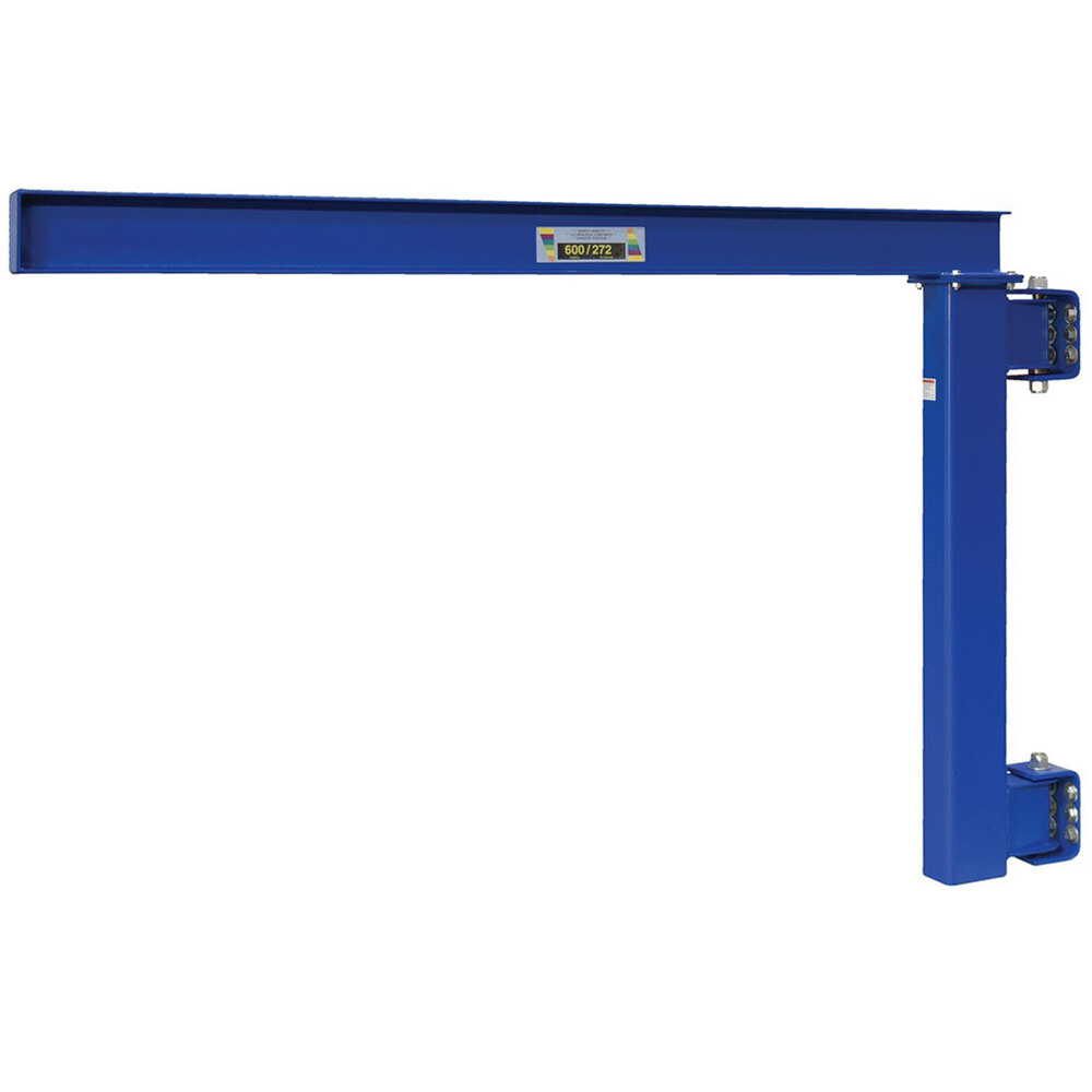 Vestil 96 1/8" x 8" x 61" Steel Low Clearance Wall Mount Jib JIB-LC-6 ...