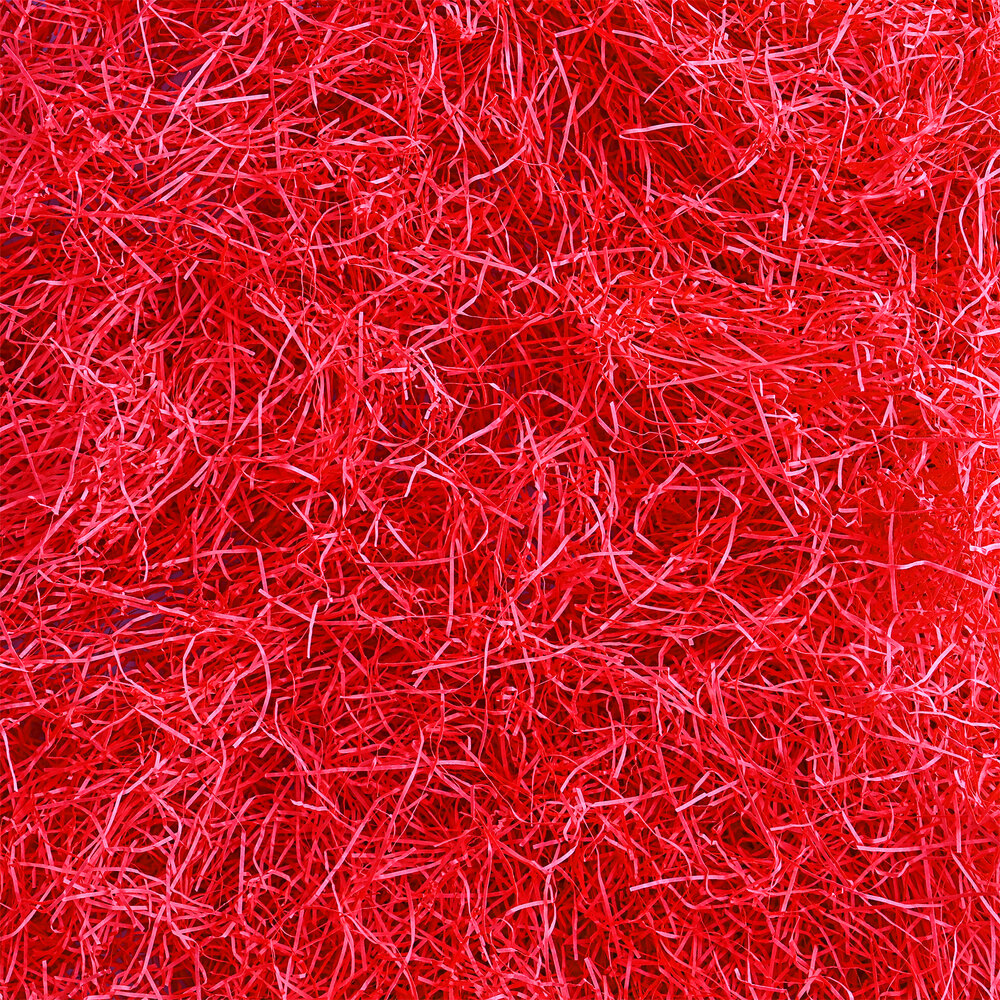 Lavex 10 lb. Very Fine™ Paper Shred Red