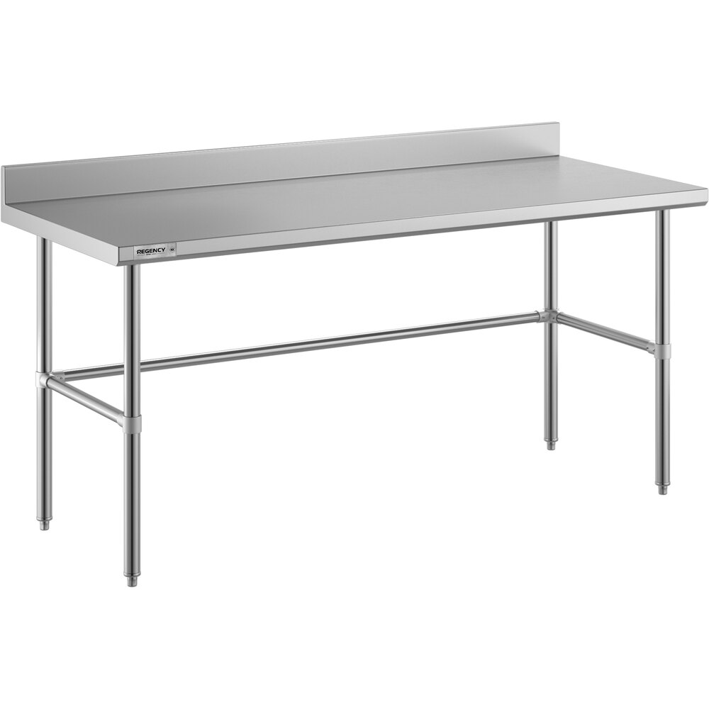 Regency Spec Line Easy Attach 30" x 72" 14-Gauge Stainless Steel ...