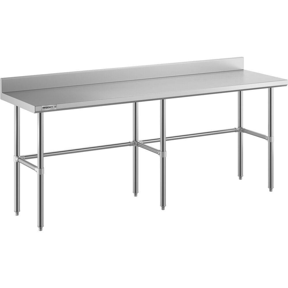 Regency Spec Line Easy Attach 24" x 84" 14-Gauge Stainless Steel ...