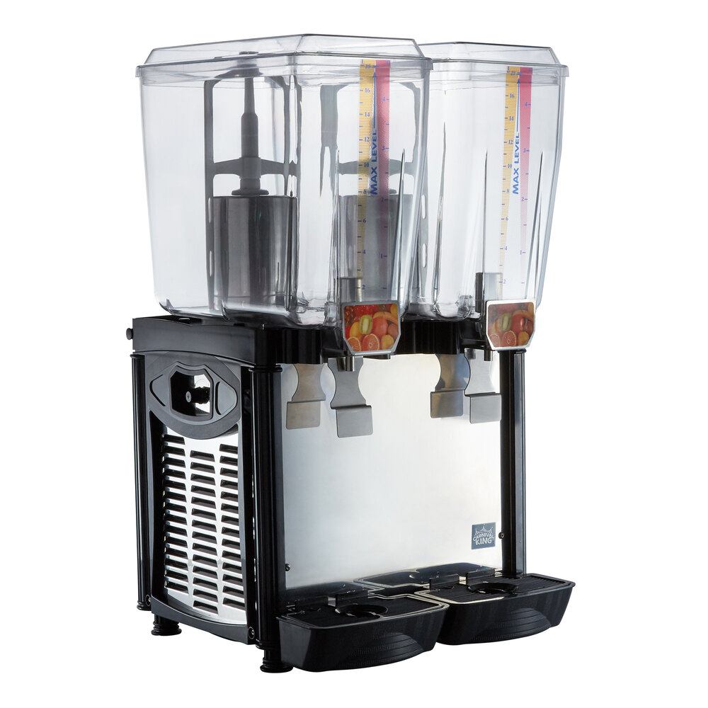 Carnival King RBD5G2 Double 5 Gallon Bowl Refrigerated Beverage ...