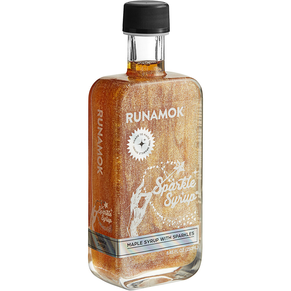 Runamok Grade A Amber Sparkle Syrup 8.45 fl. oz. (250 mL)