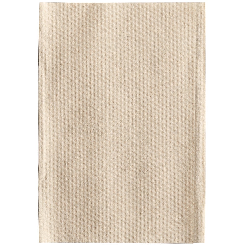 OneUp by Choice Kraft 1-Ply Wide Interfold 6 1/4" x 4 3/8" Dispenser ...
