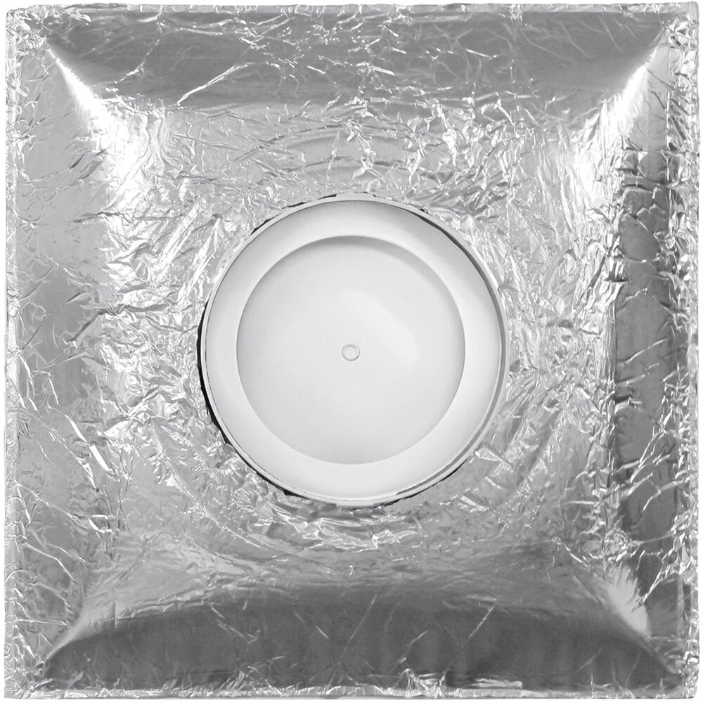 American Louver Company Stratus White Cone Diffuser with 12" Neck and ...
