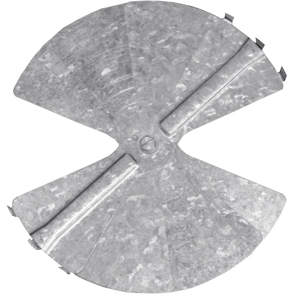 American Louver Company 6" Round Galvanized Steel Radial Damper ALRD6 ...
