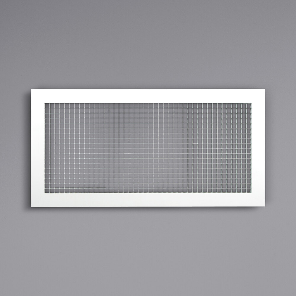 American Louver Company 10" x 22" Eggcrate Return Grille AG-10x22-RTW ...