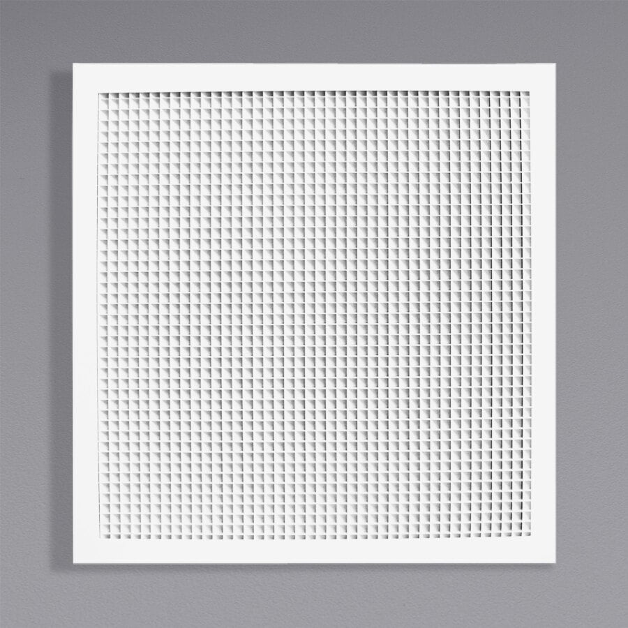 American Louver Company Sight Guard 22" x 22" Eggcrate Return Grille SG ...