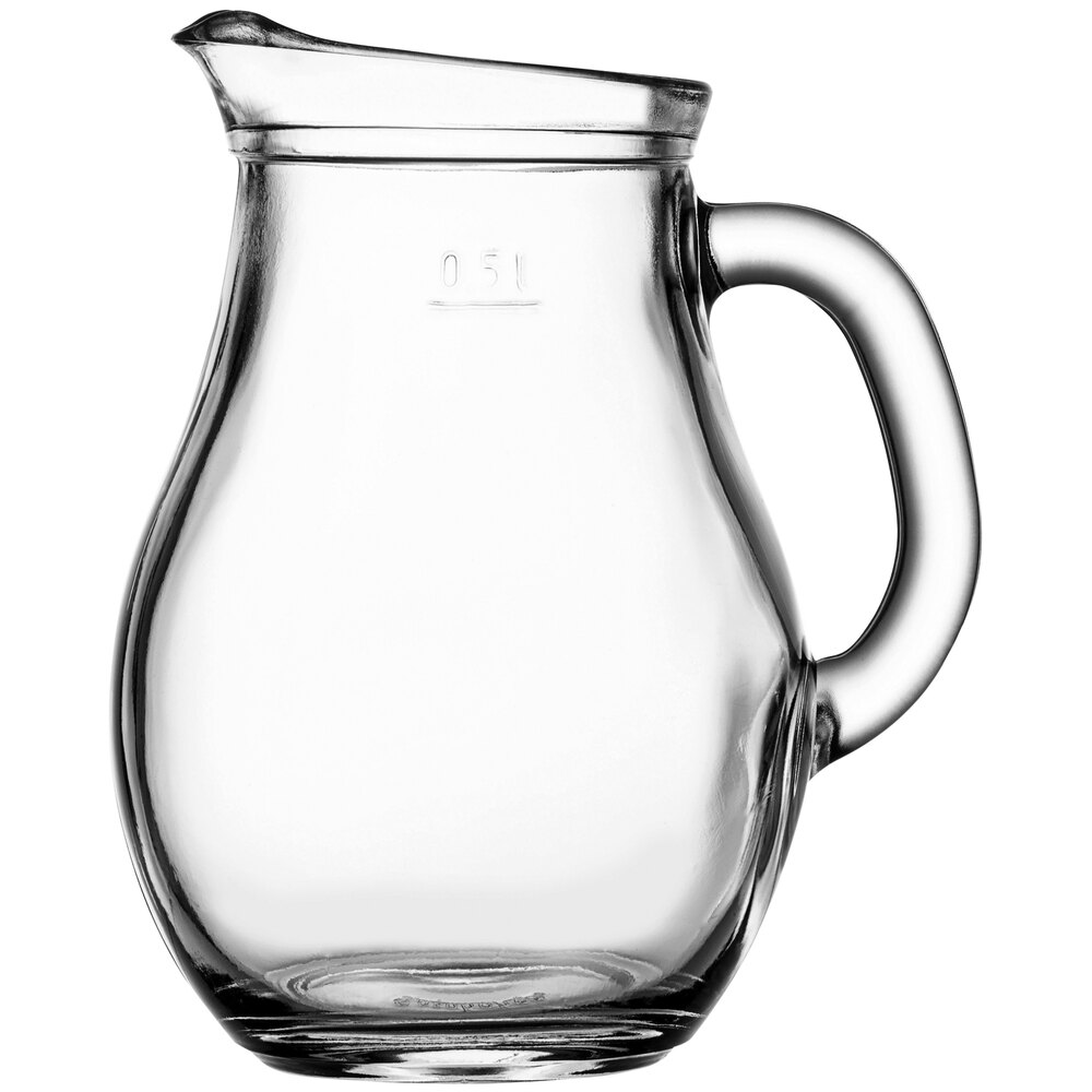 Pasabahce Bistro from Steelite International 17 oz. Glass Pitcher - 24/Case