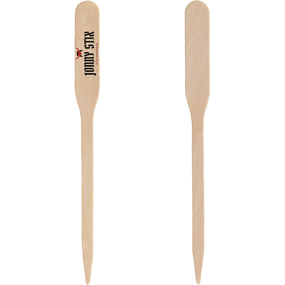 Customizable Paddle Pick / Food Marker 4 1/2"