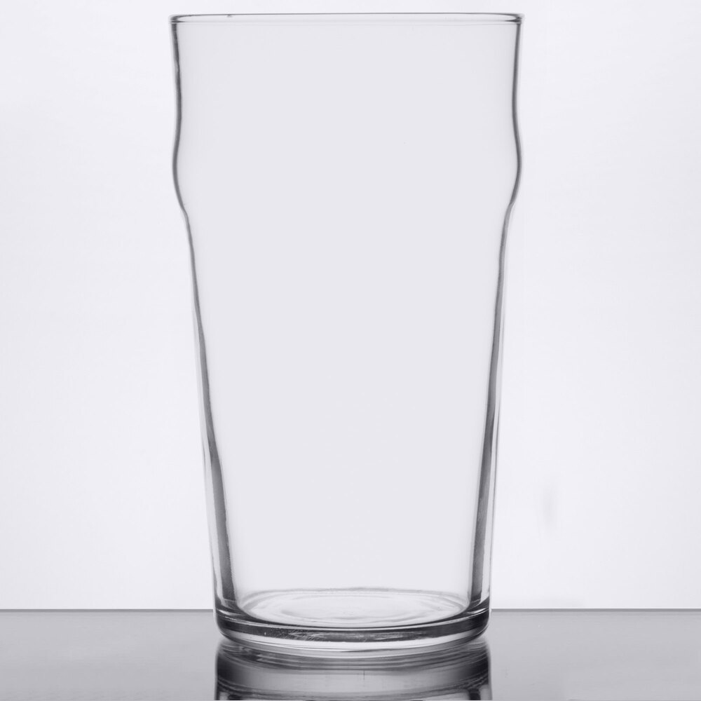 Arcoroc V3471 20 oz. Fully Tempered English Pub / Nonic Glass by Arc ...