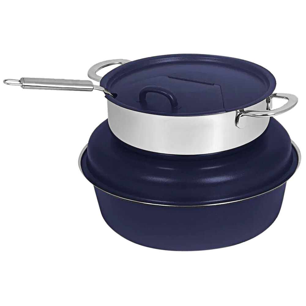 Spring USA Seasons 6 Qt. Sapphire Stainless Steel Soup / Oatmeal ...