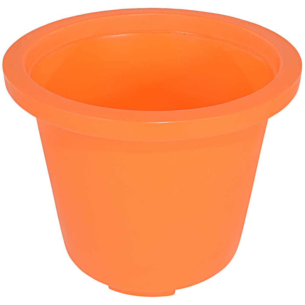 Vestil 65 Gallon Orange Low Density Polyethylene Over Pack Drum ...