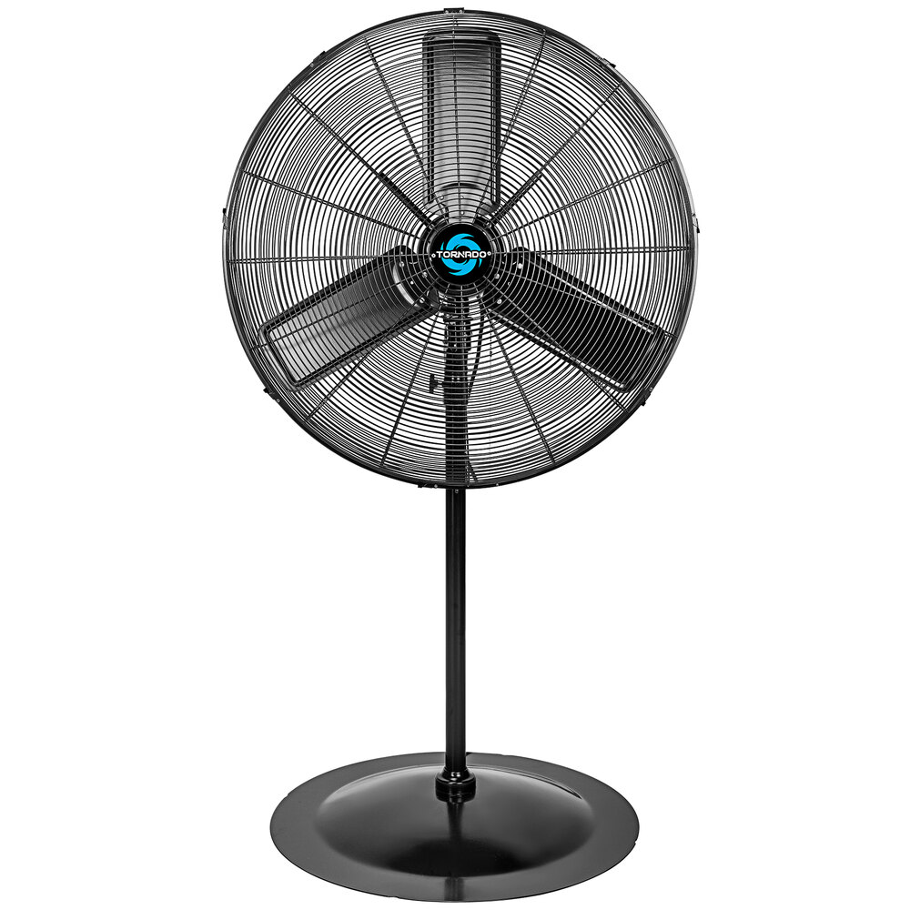 Tornado 30" Outdoor 2-Speed Oscillating Metal Pedestal Fan HI-FAN-30POF ...