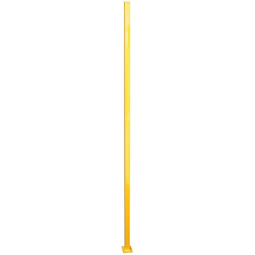 Vestil 96" Yellow Steel In Line Post for Adjustable Perimeter Guard ...