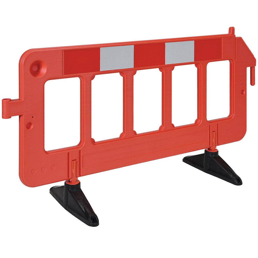 Vestil 23" x 79" x 40" Orange High-Density Polyethylene Interlocking ...