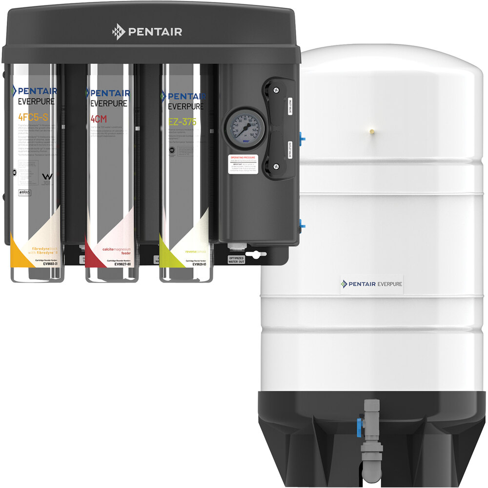 Everpure EV9975-58 EZ-RO 375/16G Reverse Osmosis System with White 16 ...