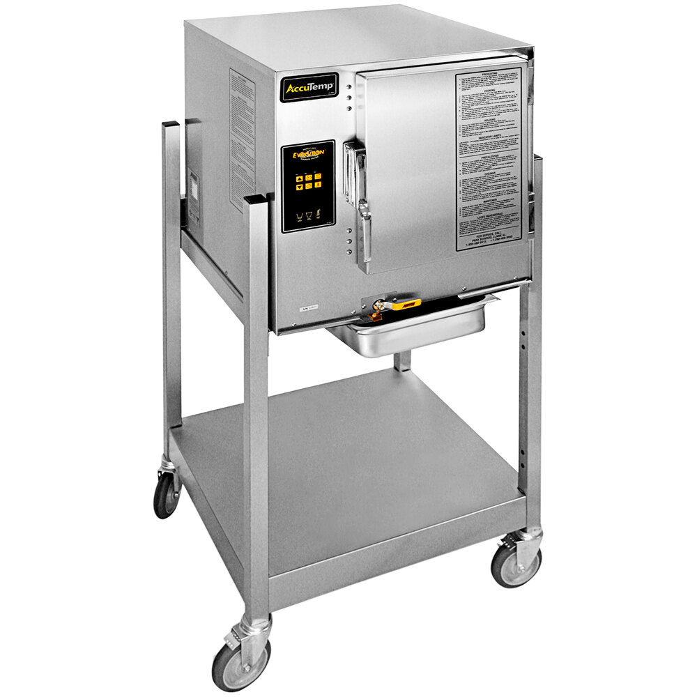 AccuTemp N61201D060 SGL Evolution 6 Pan Stand-Mounted Natural Gas ...