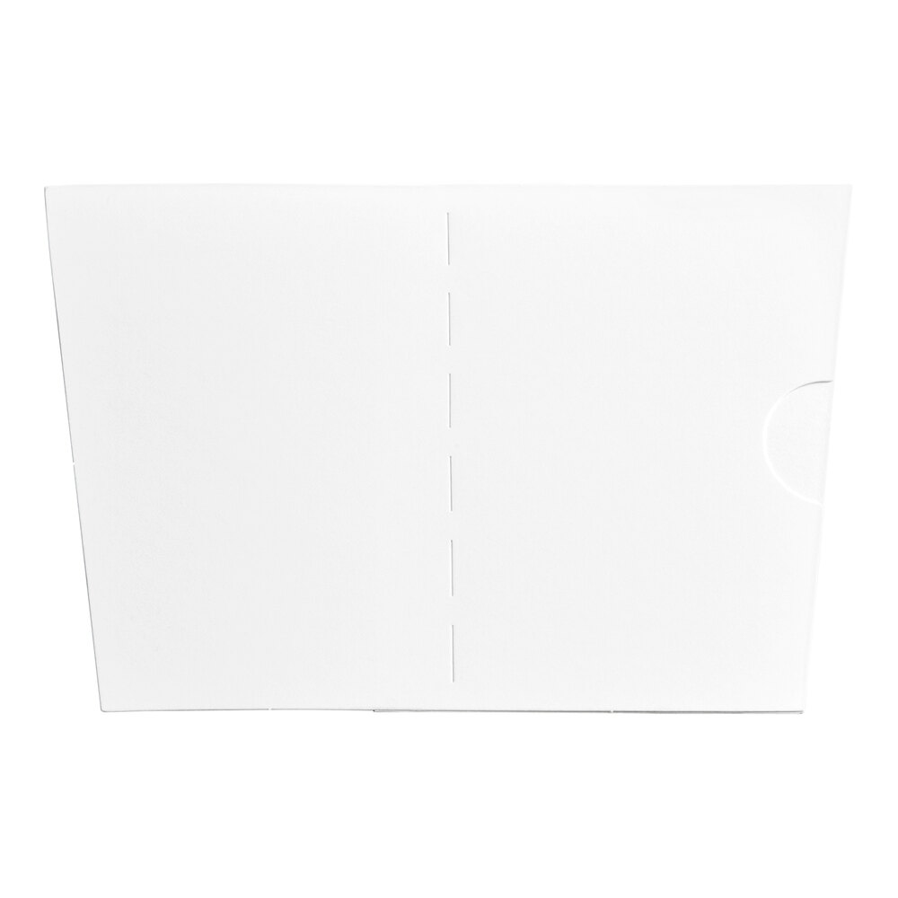 Inno-Pak 85 oz. White Poly-Coated SBS Bucket Divider - 200/Case