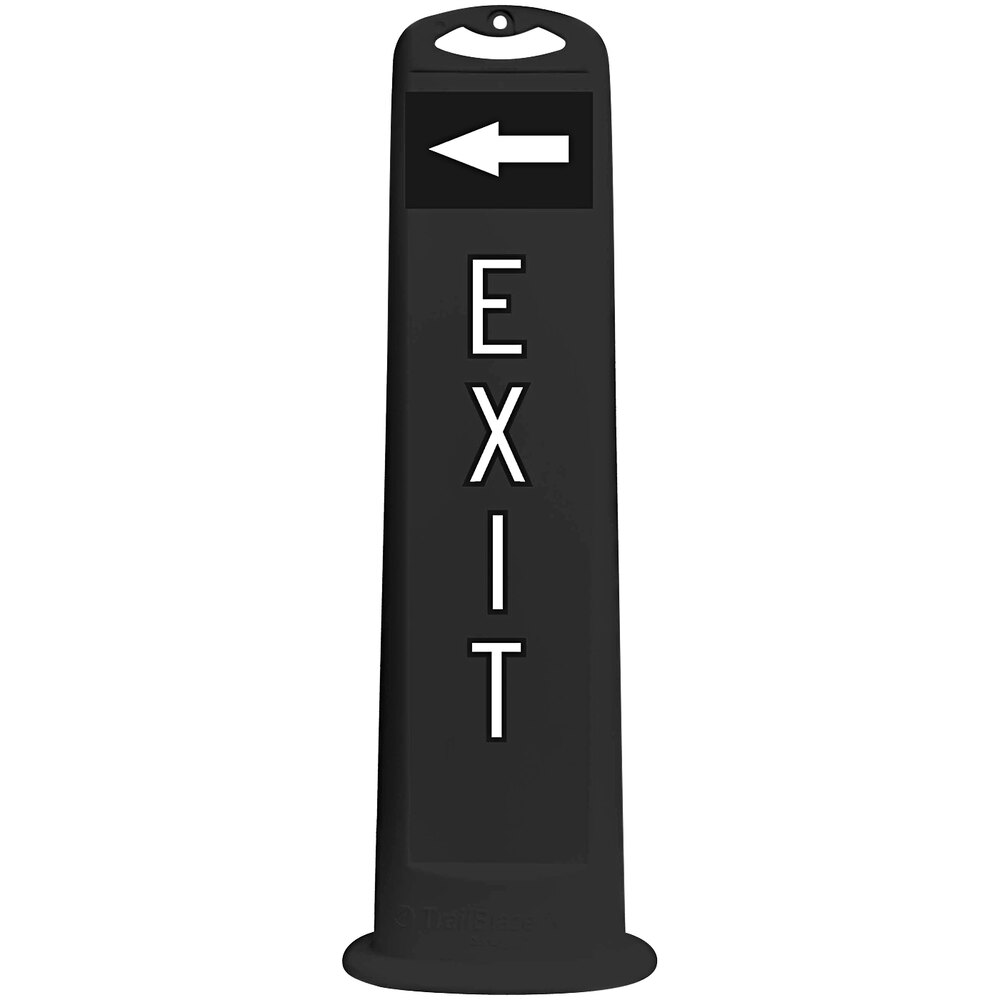 Cortina Trailblazer XL 45" Black "Exit" Left Arrow Vertical Panel with ...