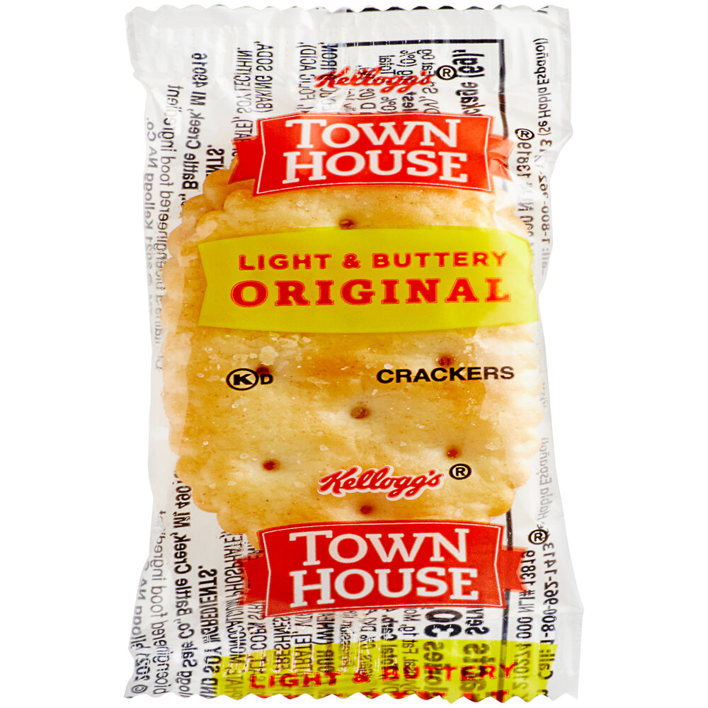 Kellogg's Original Town House Crackers 2-Pack - 500/Case