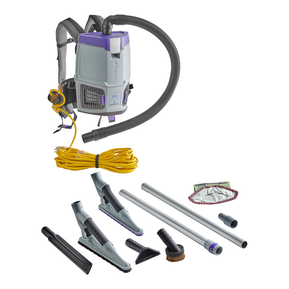 ProTeam 107716 GoFit® 3 Qt. Backpack Vacuum with ProBlade Combo Kit